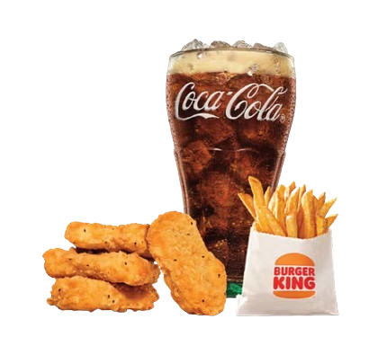 Burger King 4PC Nuggets King Jr. Meal