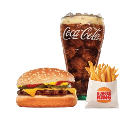 Burger King Cheeseburger King Jr. Meal - Tasty and Fun