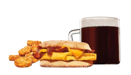 Bacon Egg & Cheese English Muffin Combo – BK Breakfast - Burger King ...