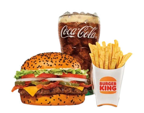 Burger King Jack-O-Lantern Whopper Combo – Halloween Burger
