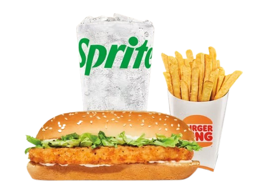 Burger King Original Chicken Sandwich Meal - Burger King Menu Canada