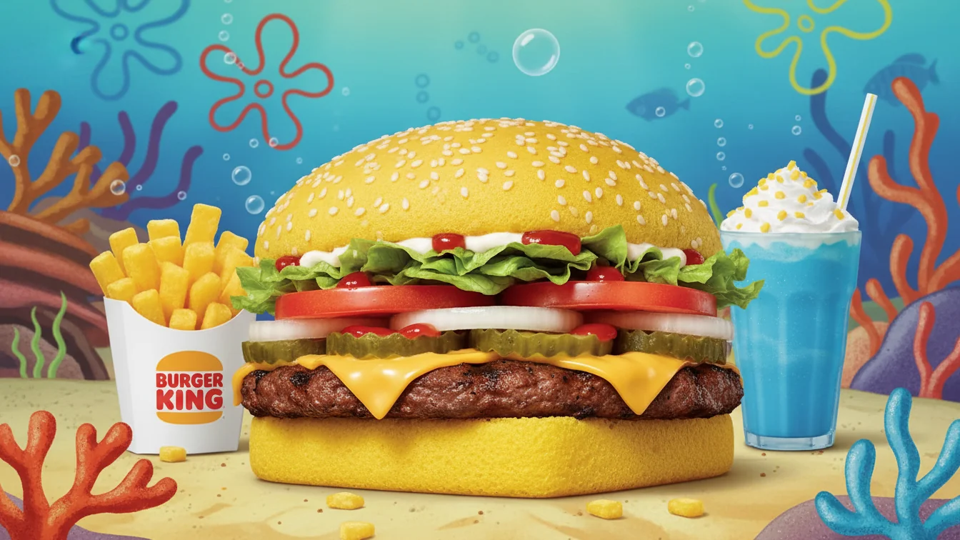 Burger King SpongeBob Menu | Kids Meals & Prices